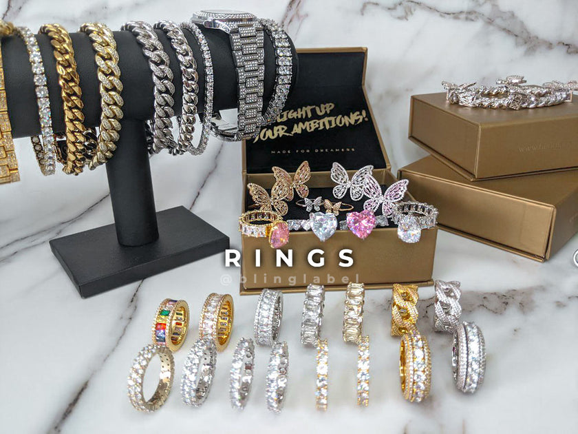 Rings & Earrings – Bling Label