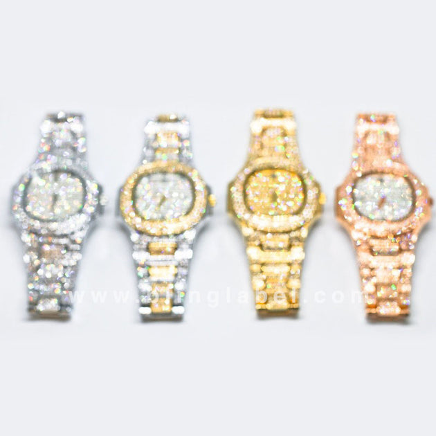 BLING LABEL™ Premium Iced Out Watch (Limited Edition) – Bling Label